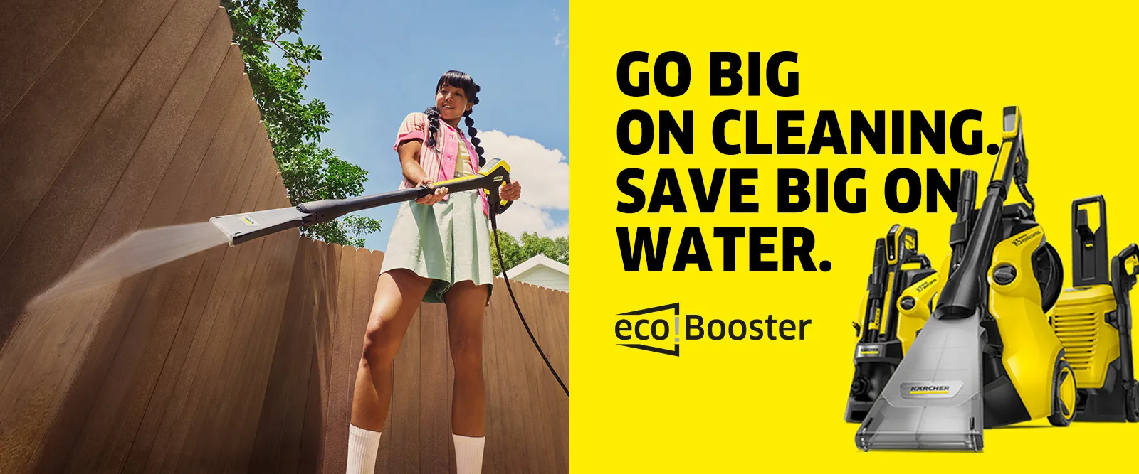 Alle eco!Booster auf einen Blick | Kärcher